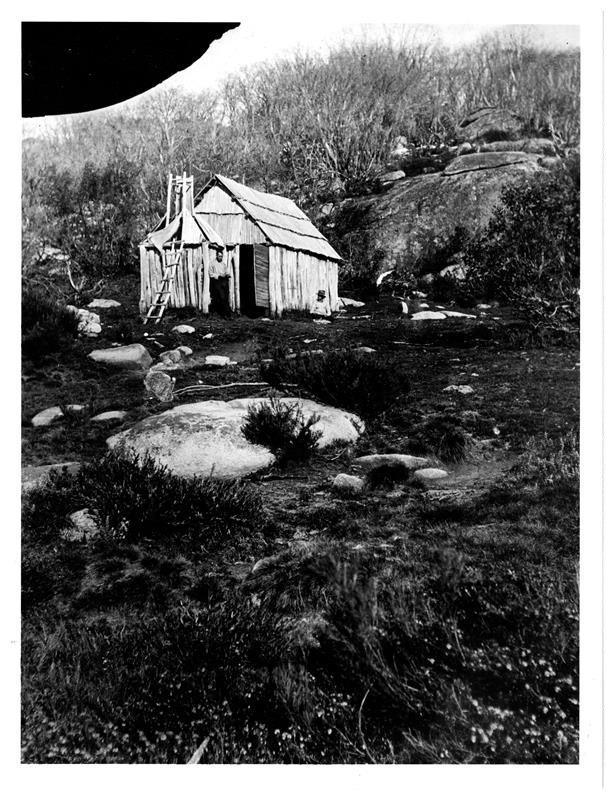 Tawonga Number 1 Hut on the Bogong High Plains in 1904 (Photo by George ...