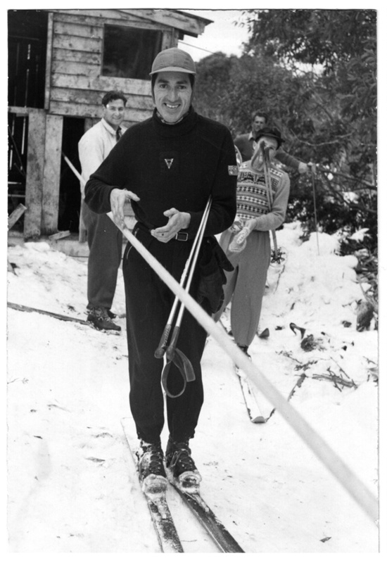 Photograph - Tony Aslungal, Bourke Street Rope Tow, Mt Buller, 3 July ...