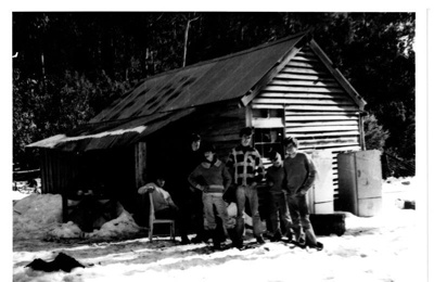 Purcells Hut (Klingsporn?) Razorback / Mt. Stirling 1971 John Mitchell ...