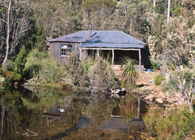 Digital photograph - Twilight Tarn Hut; Klaus Hueneke; Klaus Hueneke ...