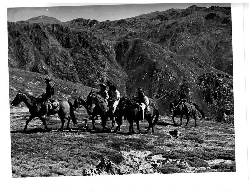 Ther was a time when you could ride all over the mountains. Frank West ...