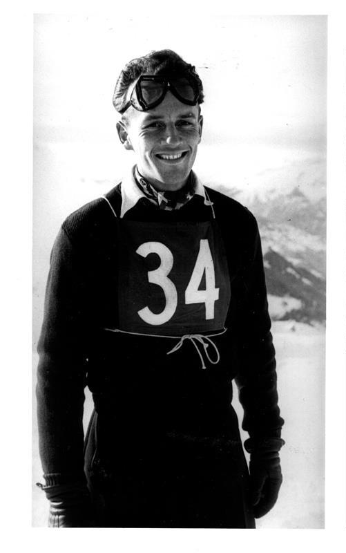Tony Sponar at the 1948 Olympics. (possible author photo) please return ...