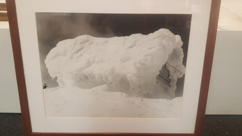 Fire Hut in Winter, No. 7 framed: photographer Eric Burt; AP 002872 | eHive