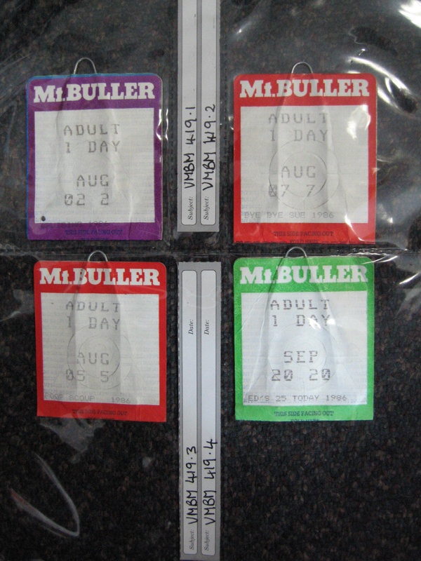 Lift Ticket; 1986; VMBM 000419 | eHive