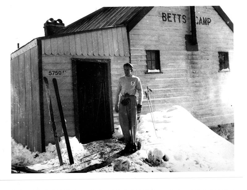 Danny Collman at Bretts Camp in 1950's; Klaus Hueneke; AP 000415 | eHive