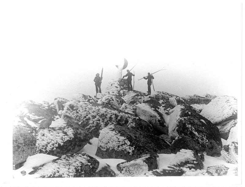 The first winter climb of Mt. Townsend in 1898 by men from Wragges ...
