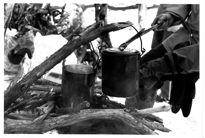 Boiling the billy - a welcome ceremony; Klaus Hueneke; AP 000149 | eHive