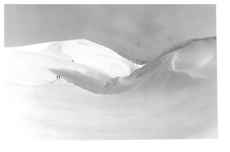 West of Mt. Twynam c. 1970 Figures are Ruth & Geoffery Brooks Day tour ...