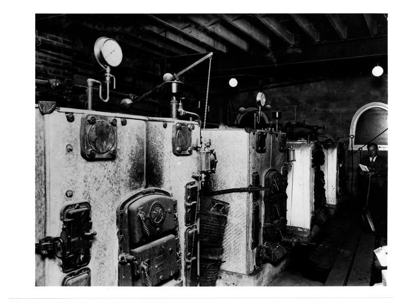 Heating Furnaces at the Chalet 1940's (photo Day coll); Klaus Hueneke ...