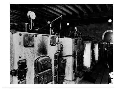 Heating Furnaces at the Chalet 1940's (photo Day coll); Klaus Hueneke ...