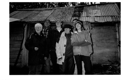 The Lang family at Cascade Hut by Klaus Hueneke; Klaus Hueneke; AP ...