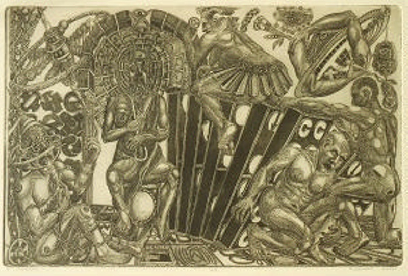 Four Forces; Steven Hazard, b. 1951; 2002; 2015.0314.02 | eHive