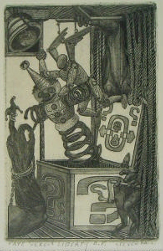 Fate Versus Liberty; Steven Hazard, b. 1951; 2002; 2008.0201.01 | eHive