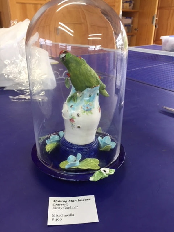 Making Martinware (parrot); Kirsty Gardiner; 2019; JR00354 | eHive