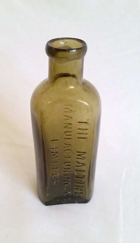 Bottle, Maltine Extract; Maltine Manufacturing Company; c1900-1905 ...