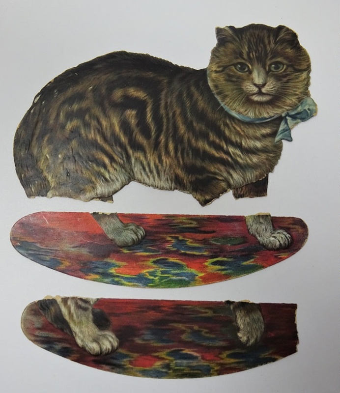 Paper toy Cat; Raphael Tuck & Sons Ltd.; LDMRD 0001.60.16 | eHive