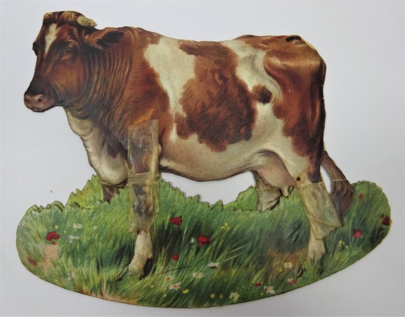 Paper toy Cow; Raphael Tuck & Sons Ltd.; LDMRD 0001.60.11 | eHive
