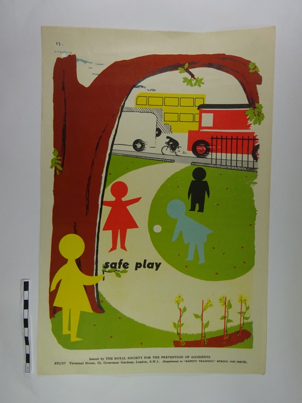 Safe play poster; 1946; LDMRD 0957.3 | eHive