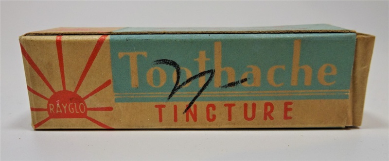 Box containing tooth ache tincture; Cupal Ltd.; LDMRD 0797.1 | eHive