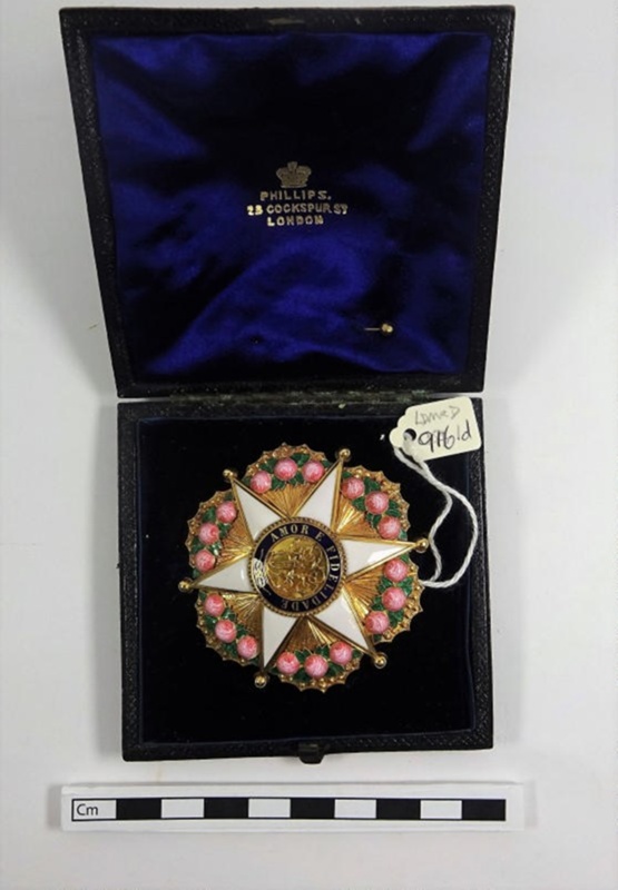 Brooch for Brazilian Order of the Rose; Phillips; 1874; LDMRD 0916.d ...