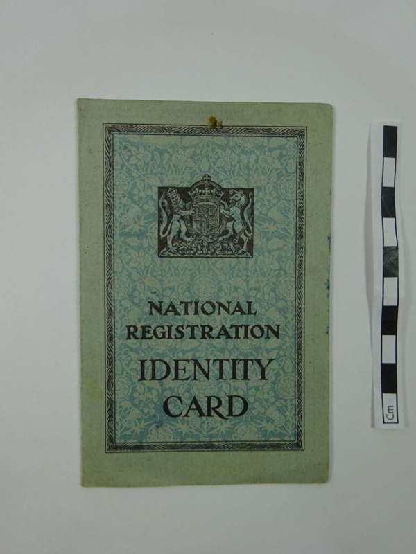 National Registration ID Card; 1943; LDMRD 0765.7 | eHive