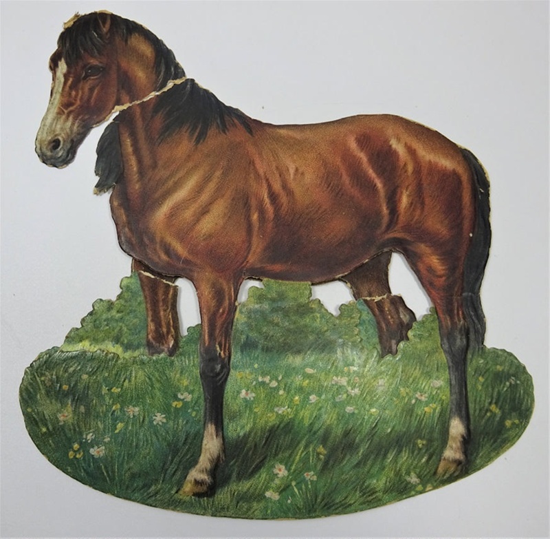 Paper toy Horse; Raphael Tuck & Sons Ltd.; LDMRD 0001.60.12 | eHive