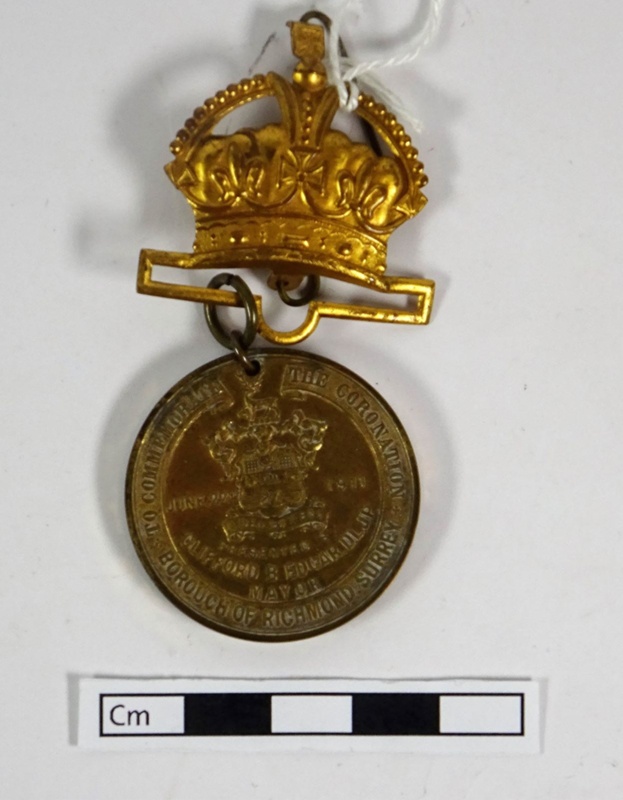 Commemorative copper medal; c.1911; LDMRD 0495.4 | eHive