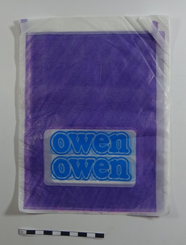 Owen Owen plastic bags; Owen Owen; LDMRD 0151.15a-c | eHive