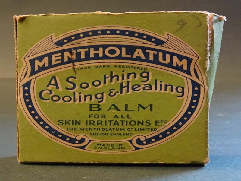 Mentholatum container and box.; The Mentholatum Company.; 2017-65-25 ...