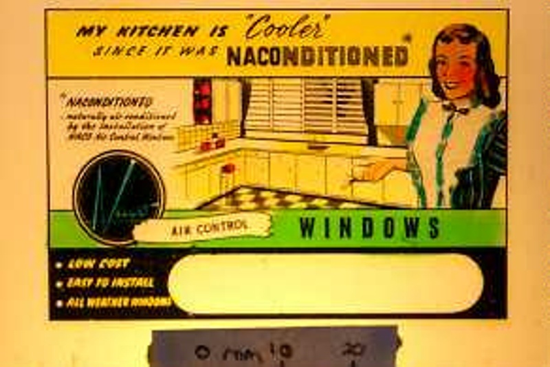 Advertising Slide - Naco Air Control; Chas E. Blanks Pty Ltd; H-309-0 ...