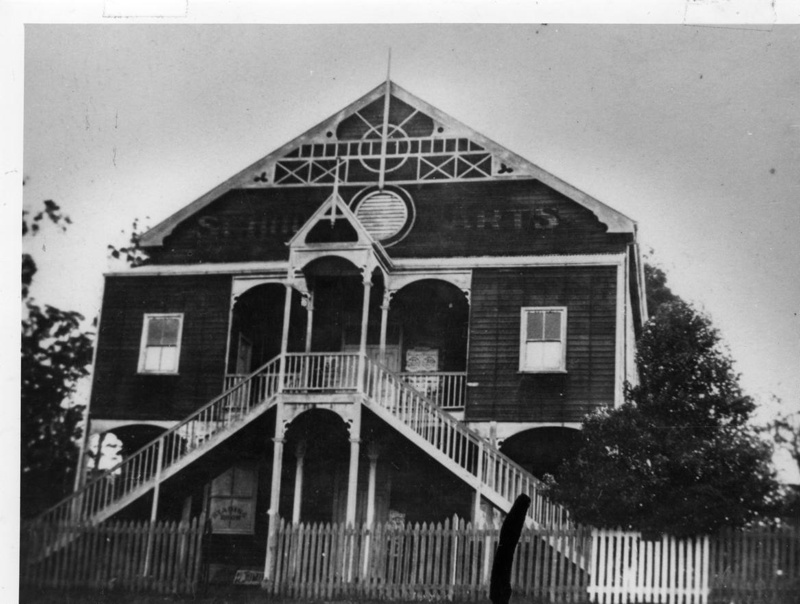 Photo - Front view of the School of Arts Building 1925; B Etheridge; c ...