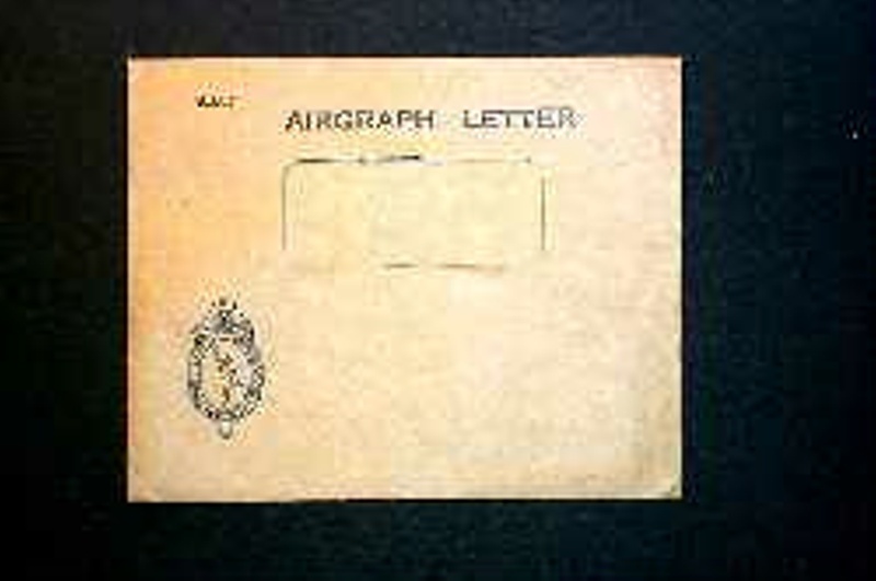 Airgraph Letter - Envelope A.G.5; 1945-1/3/1945; H-79-1 | eHive