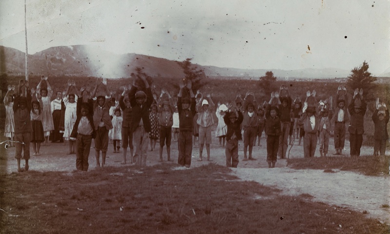 Oromahoe Native School, Northland, New Zealand c 1910; SC-4 | eHive