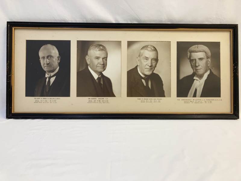 Trustees of Captain Cook's Landing Place - Sir John B Peden, Sir Samuel ...