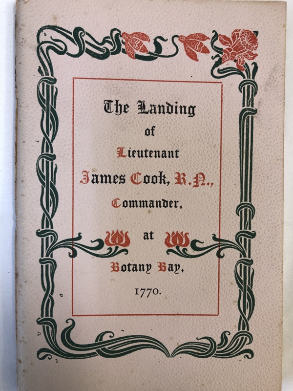 The Landing of Lieutenant James Cook, RN Commander, at Botany Bay 1770 ...