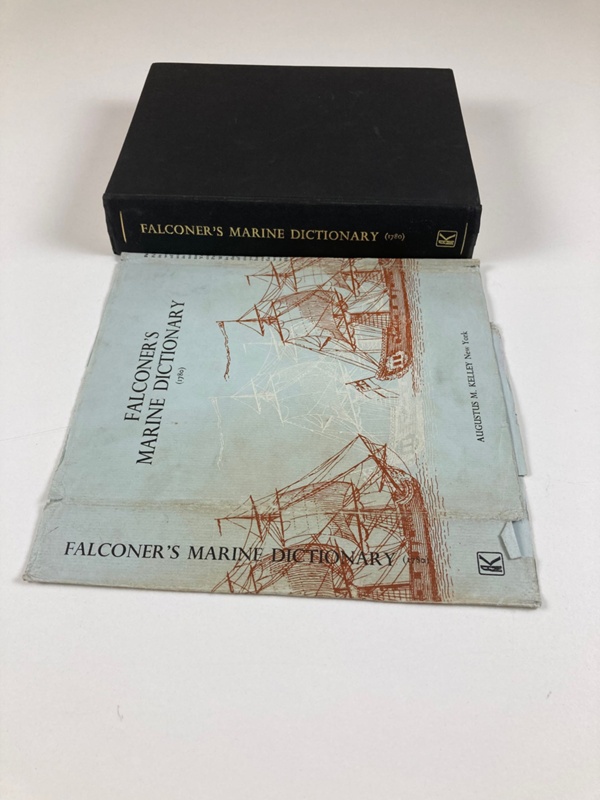 Facsimile of Falconer's marine dictionary, 1780; 1970; 2021.332 | eHive