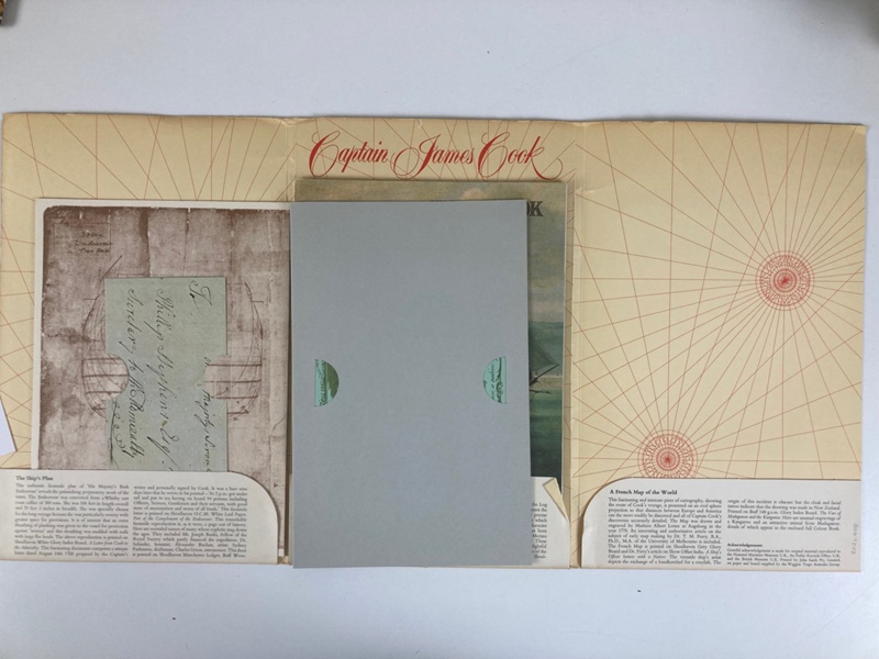 Captain James Cook - information portfolio including plans of Endeavour ...