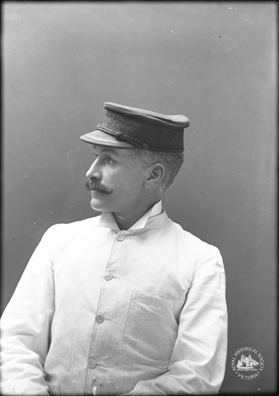 Studio portrait of Macpherson Robertson in a flat cap; GN-MAC-117 | eHive