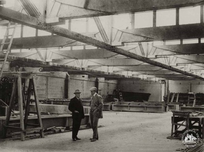 Interior : Dennys, Lascelles, Austin & Co. Woolstore, Geelong, c. 1911 ...