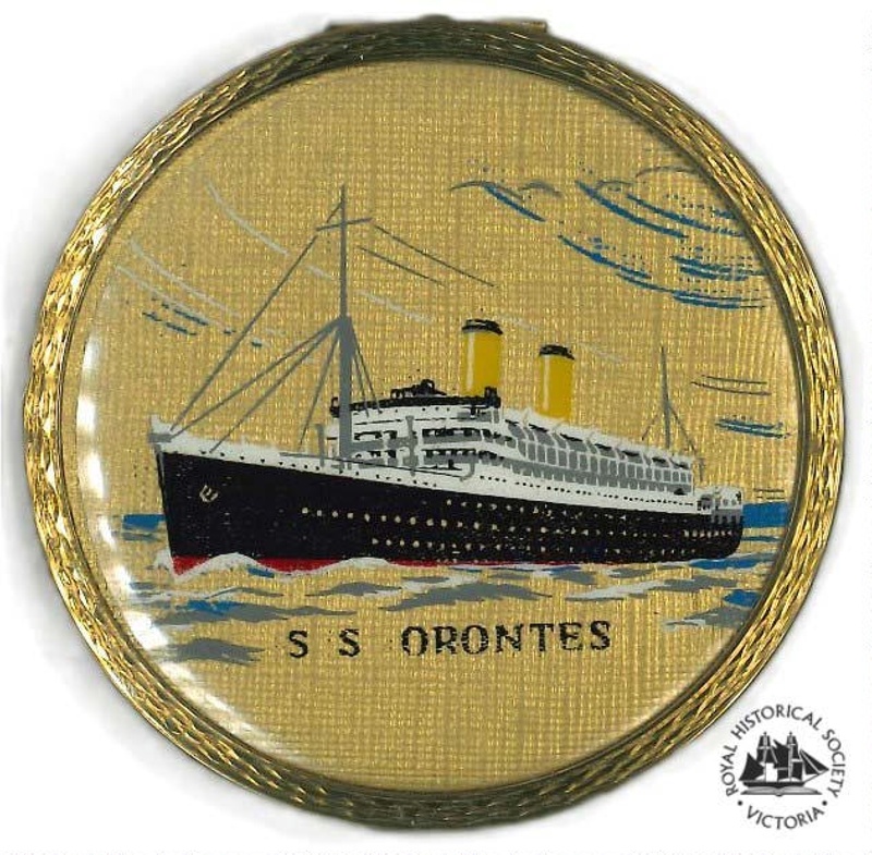 Powder compact with slipcover; Stratton (company); c.1953; OBJ-JON ...