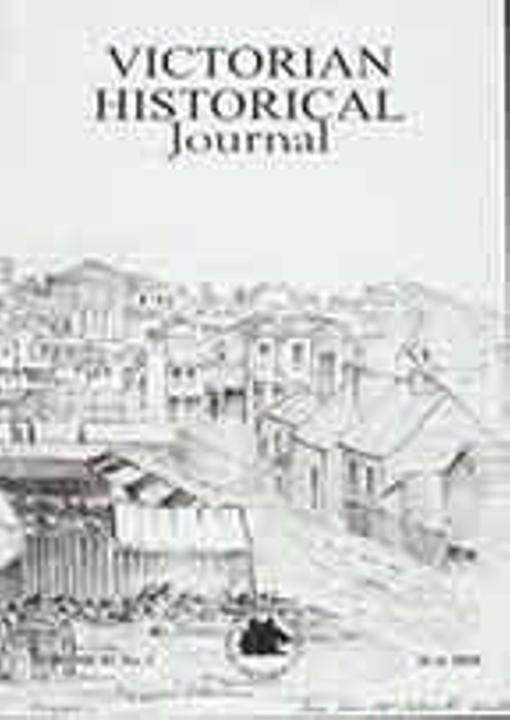 Victorian Historical Journal : 273 Volume 81 (1), 2010; Royal ...