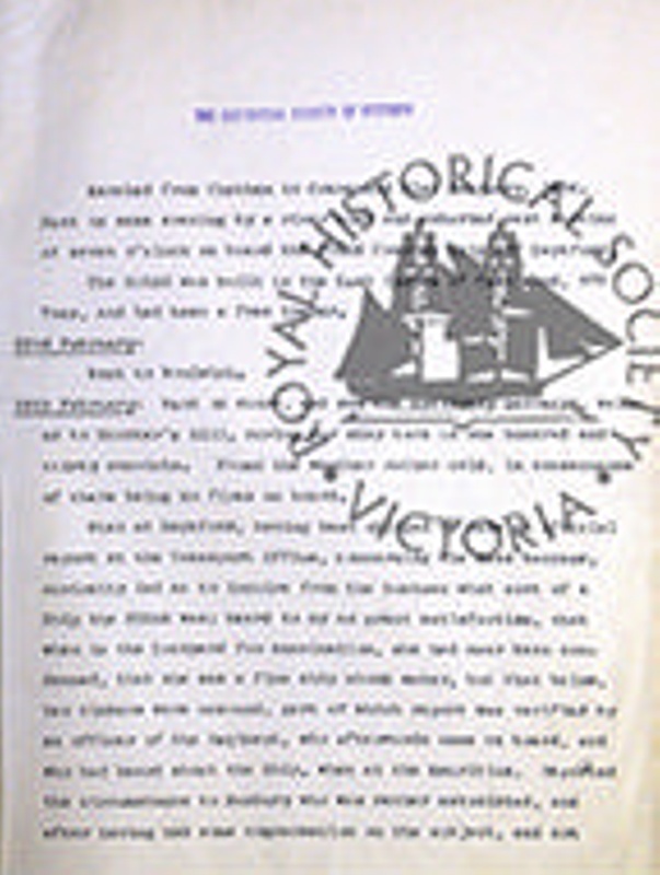 Journal : Voyage from England to Sydney on the convict ship 'Susan ...