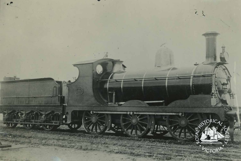 Railway steam Engine No. 241., c. 1883 ; R-24 | eHive