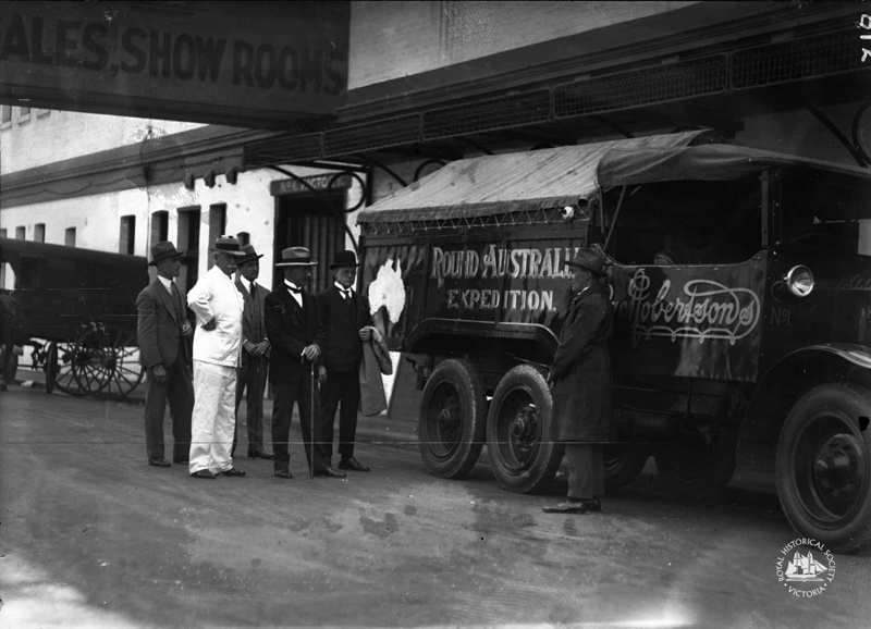 Karrier trucks, Fitzroy c. 1928; GN-MAC-812 | eHive