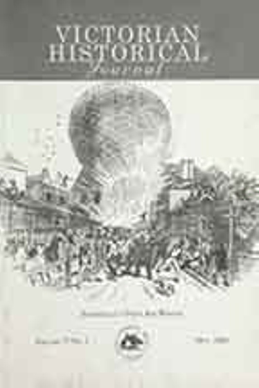 Victorian Historical Journal : 265 Volume 77 (1), 2006; Royal ...