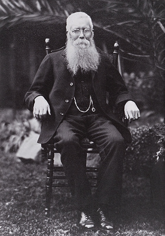 B/W photographic portrait of Mr John Wiltshire Pender - Architect ; Dr ...