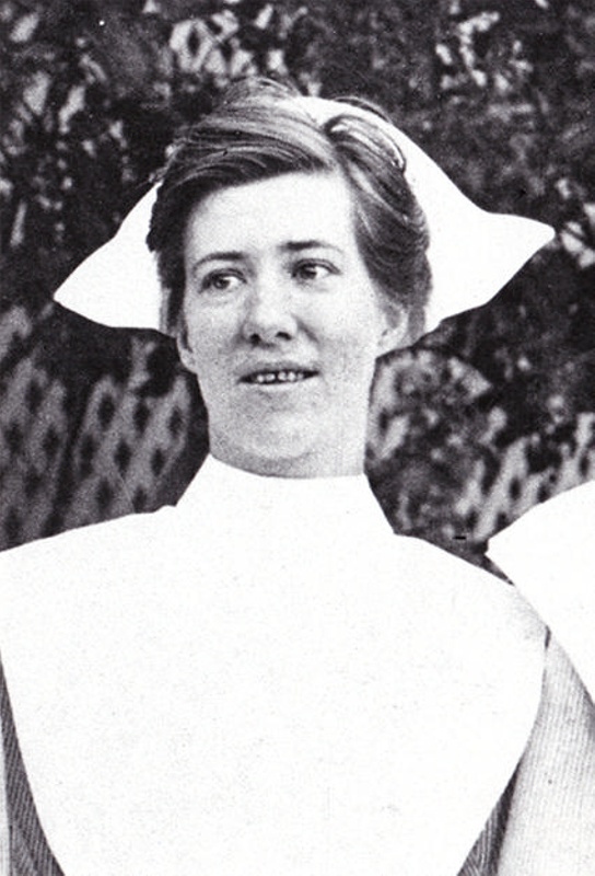 B/W photographic portrait of Mary Penny; uknown; 1919; P2017.006 | eHive