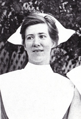 B/W photographic portrait of Mary Penny; uknown; 1919; P2017.006 | eHive