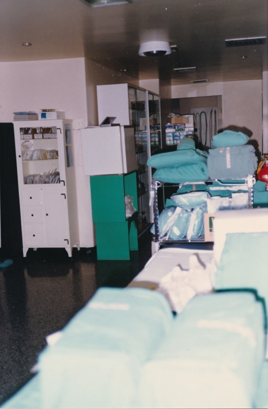 Fort Nelson Hospital hallway; Mary Eaton; FNPL2018.010.193 | eHive