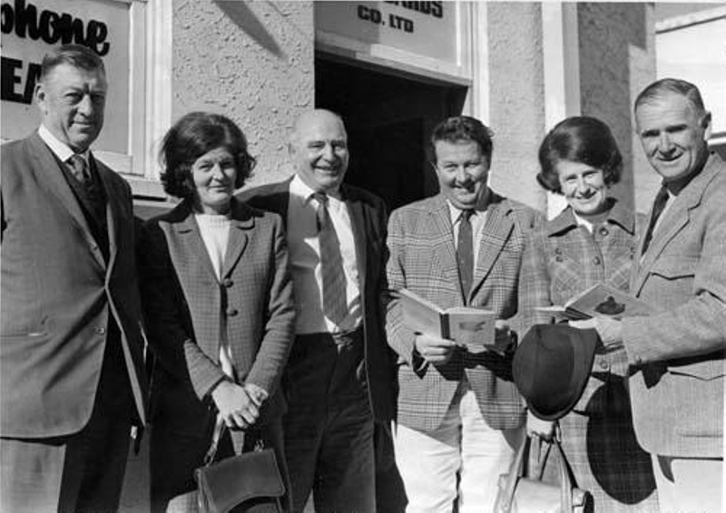 Denny Johnson, Pam Haines, Bill Chisholm, SL & BE, Stan Esam, ChCh Bull ...